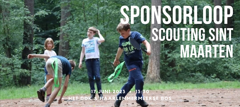 Sponsorloop Scouting Sint Maarten