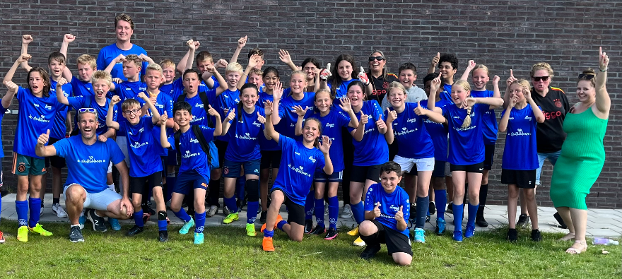 Onderwijsteam 7-8 team van Sponsorloop Kindcentrum de Sleutelbloem